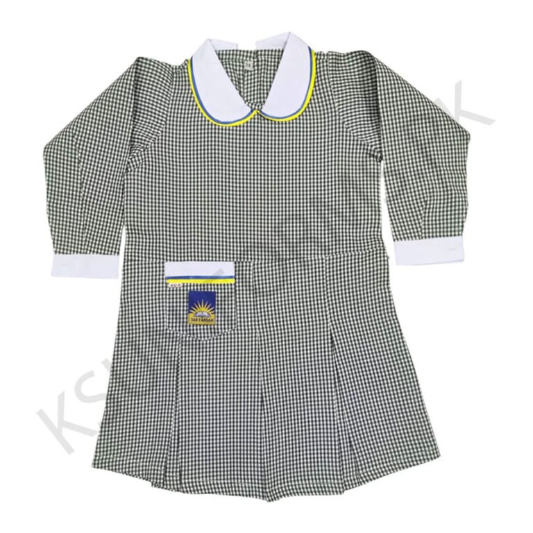 Dar-e-Arqam School Uniform Girls Frock Suit - Khalid Sons | Uniforms ...