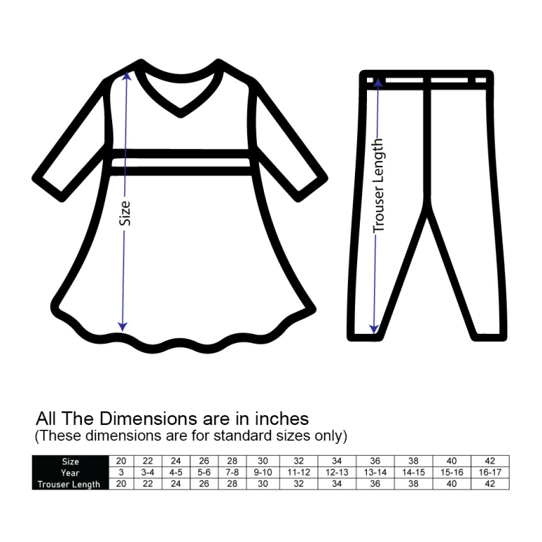 Dar-e-Arqam School Uniform Girls Frock Suit - Khalid Sons | Uniforms ...